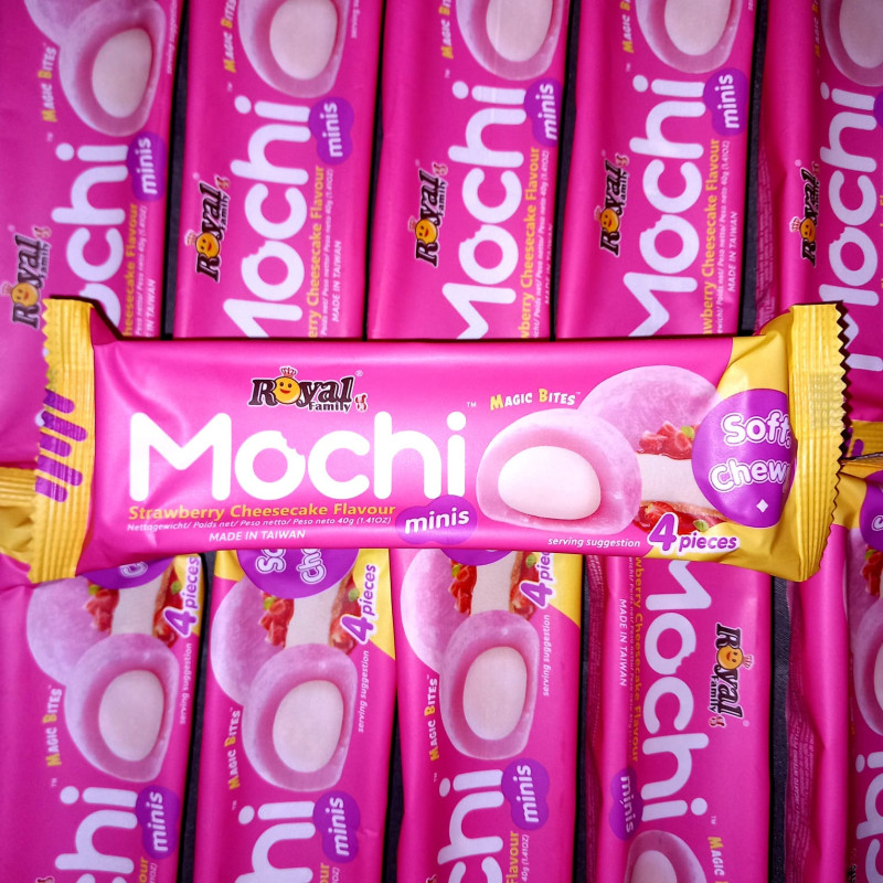 Mini Mochis Cheesecake/Fraise